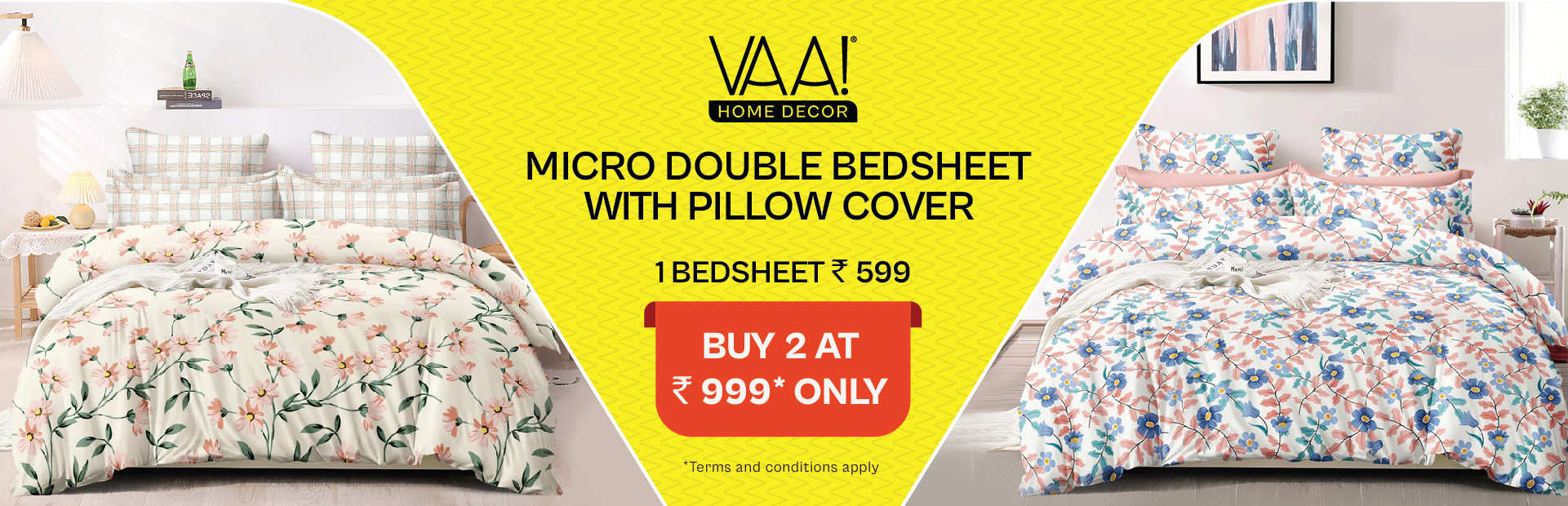 Vaa Home Decor: Buy Online Bedsheet | Dohar | Comforter